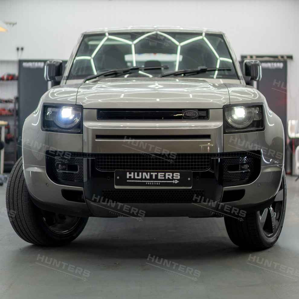 Genuine Land Rover Defender Front Black Badge – Hunters Prestige