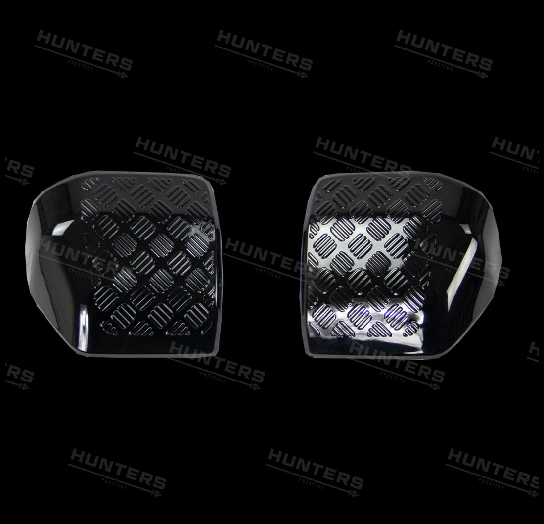 Chequer Plate Wing Mirror Covers – Hunters Prestige