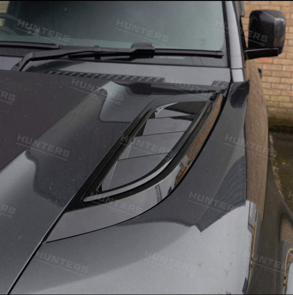 New Land rover Defender L663 Bonnet Inserts V2 – Hunters Prestige