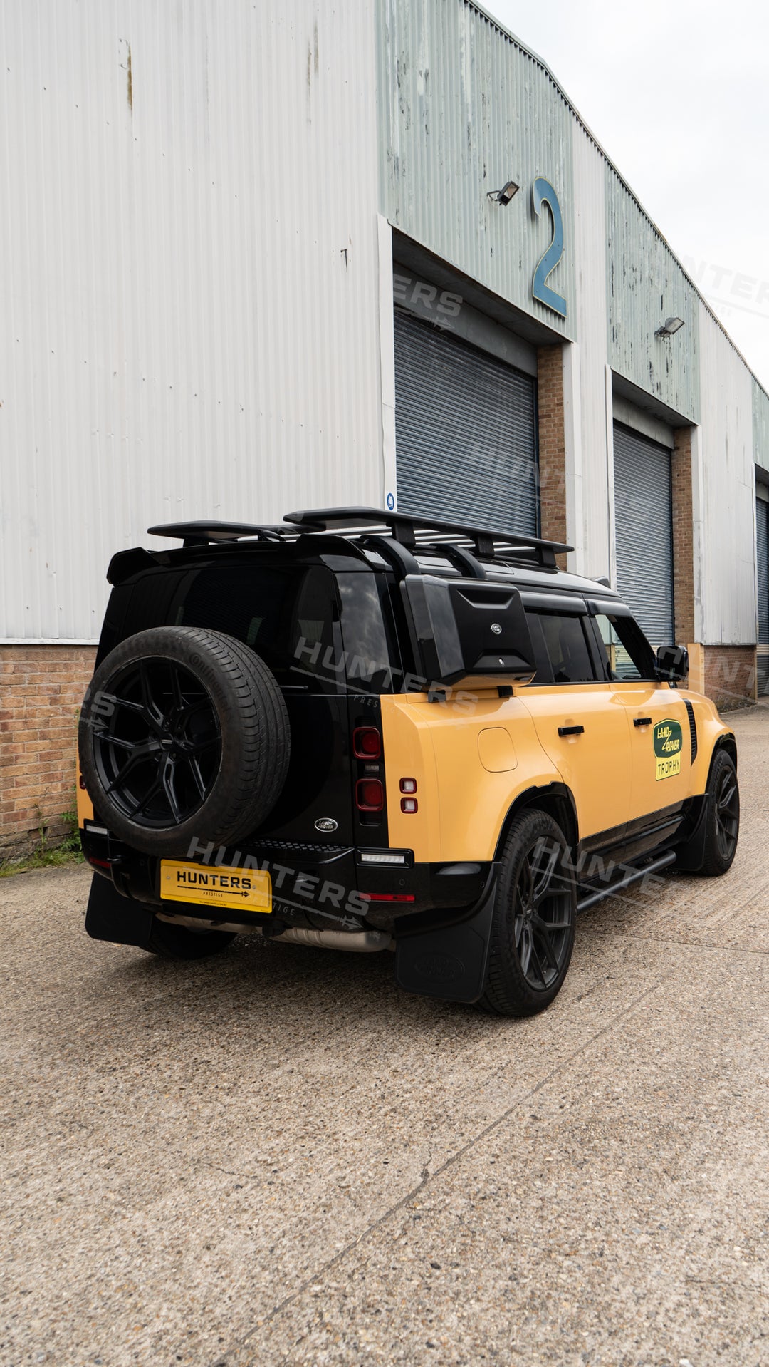 Defender L663 110/130 Side Tube / Rock Slider Kit – Hunters Prestige