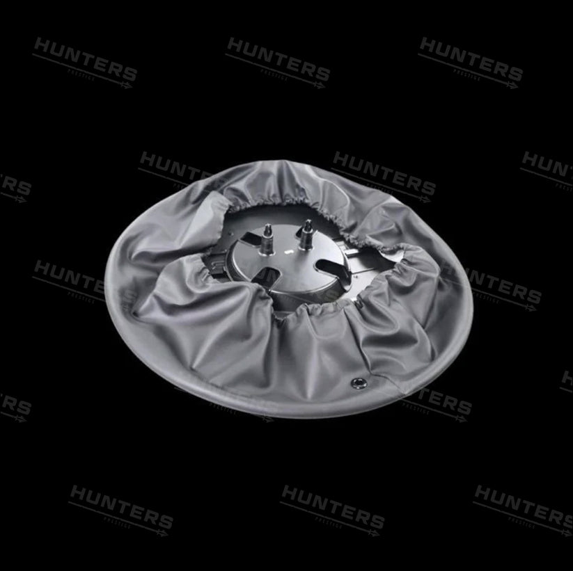 LR Genuine Gloss Black Spare Wheel Cover – Hunters Prestige